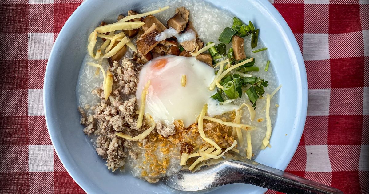 Jok & Patongo / P’lai rice-soup / Pai, Thailand – Kochgenossen